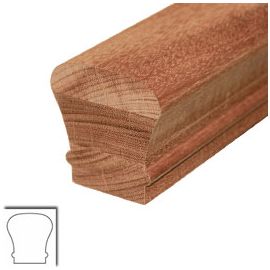 6010 Brazilian Cherry Handrail | Stair Treads