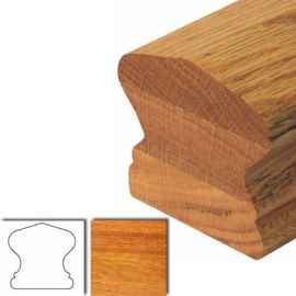 6910 Brazilian Cherry Handrail | Wood Stair Co